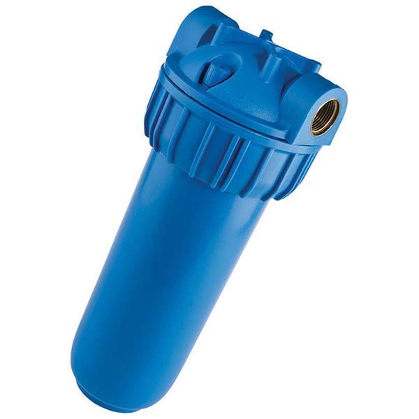 Filterhus H=5" blå 1/2"