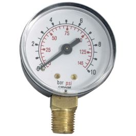 Manometer PA Ø63 0-1,6bar 1/4"